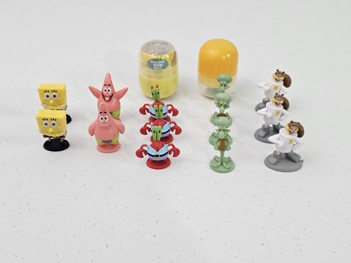 Lot Of 15 Spongebob Squarepants Miniature Figures - Finders Keepers | eBay