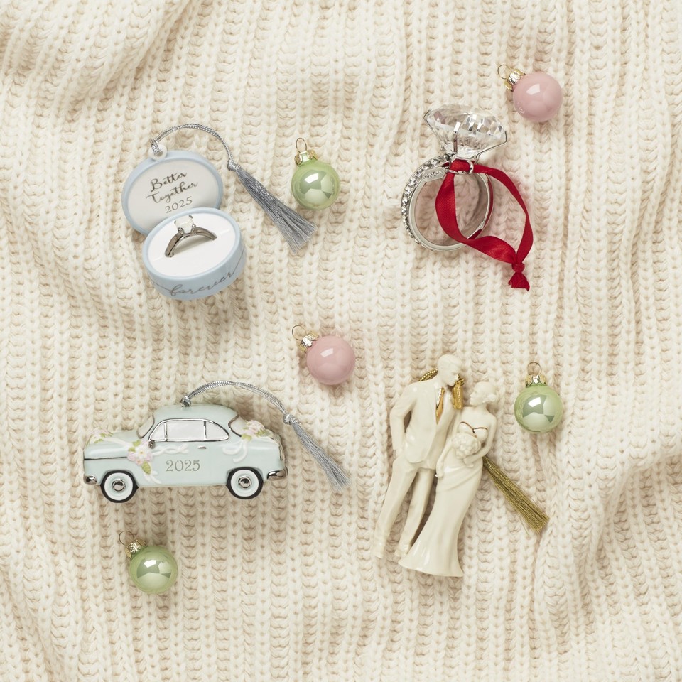 Ornament, 2025 Together Forever Porcelain Ring Box Ornament, Ring Box ...