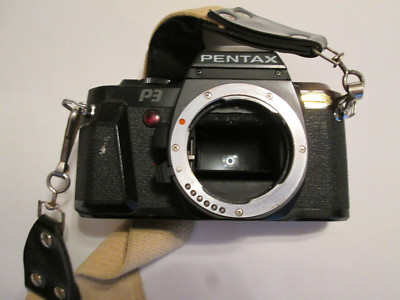 Pentax P3 35mm Camera Body With K-Mount. Read. For Parts Or Repair Only ...