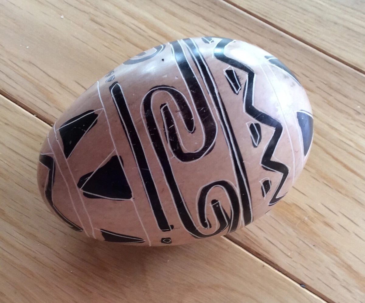 Tribal Art On Easter Eggs