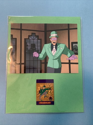 The Riddler Hand Signed Batman And Robin Trading Card By John Glover ...