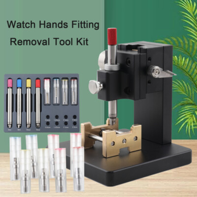 Watch Hands Fitting Removal Tool Kit Watch Hand Setting & Fitting Press ...