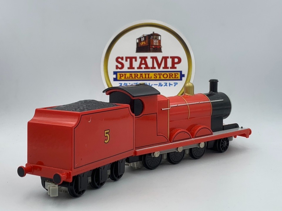 Tomy Trackmaster Plarail Diapet James the Red Engine | eBay