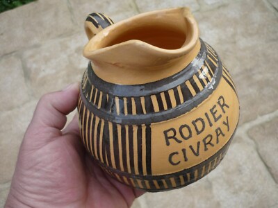 PICHET DE BISTOT BAR RESTAURANT PUBLICITAIRE VINS " RODIER CIVRAY ...