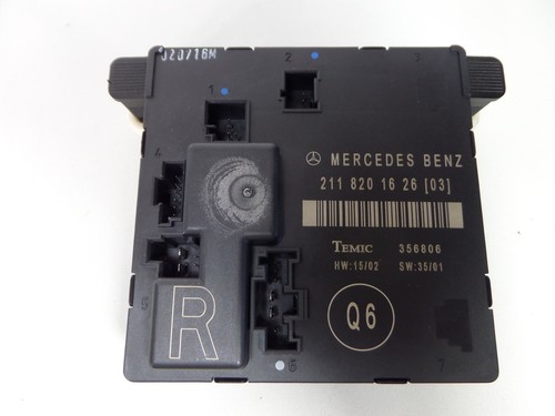 Mercedes Benz E500 W211 Right Rear Temic Door Seat Control Module 211 ...