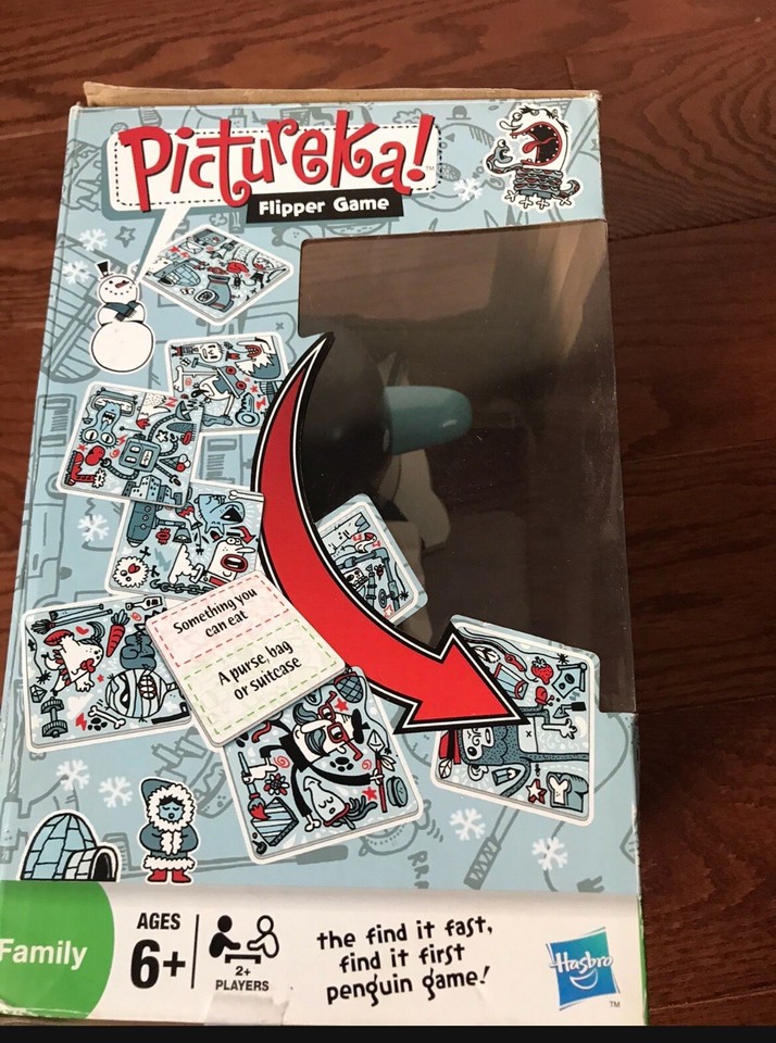 Hasbro, pictureKa! Flipper game, he spins, he flips, you find the pics ...