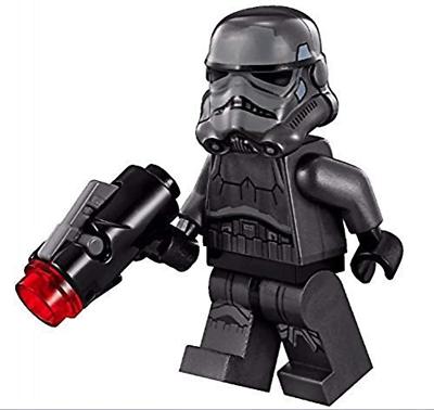 LEGO Pearl Dark Gray Shadow Stormtrooper Minifigure 75079 new | eBay