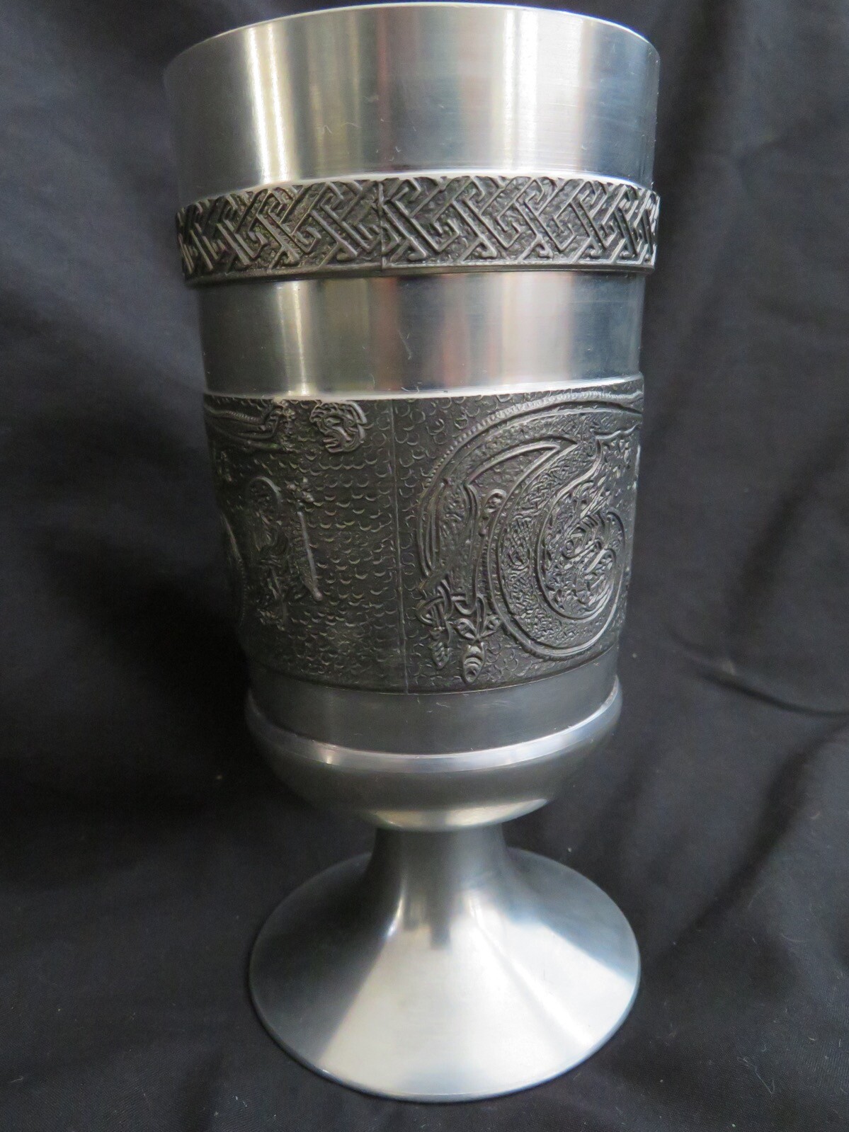 Mullingar Pewter Celtic Goblet The Book of Kells T Finest Grade Pewter ...