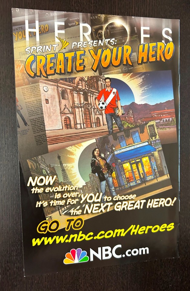 HEROES #3 (NBC Comics) -- 2008 Michael Turner SDCC VARIANT -- VF | eBay