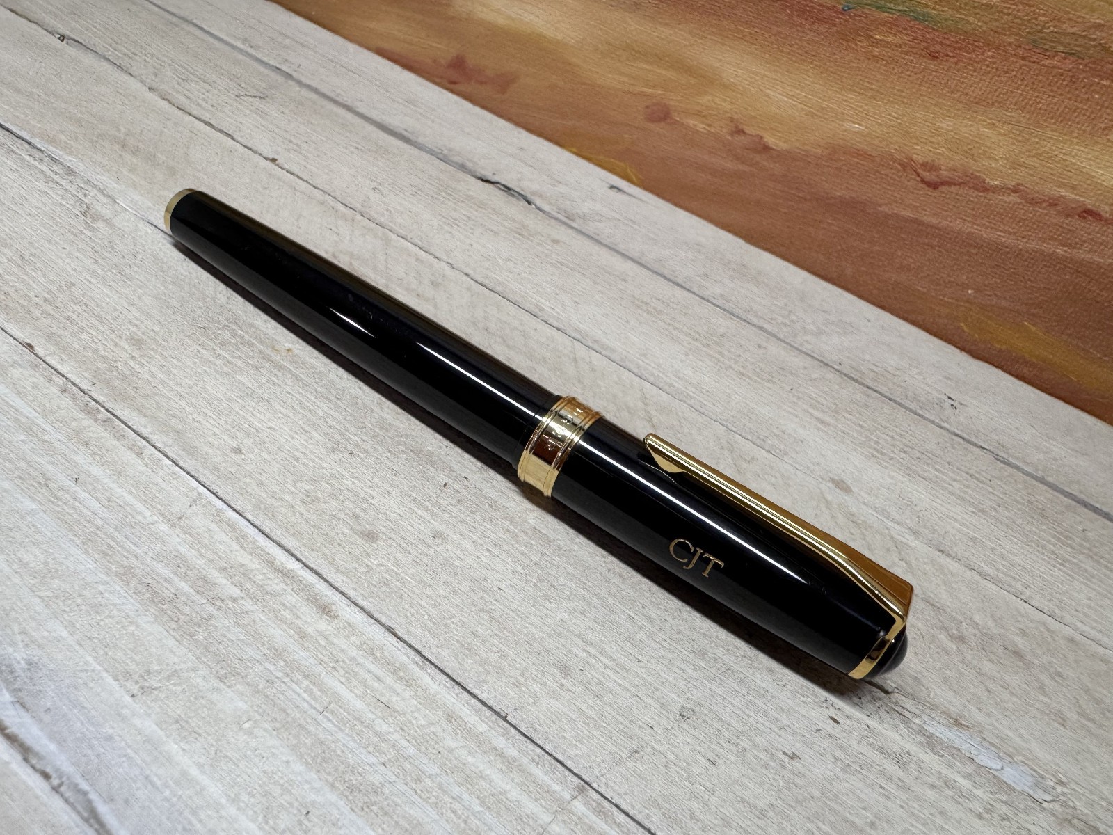LEVENGER True Writer Classic Black Fountain Pen | eBay