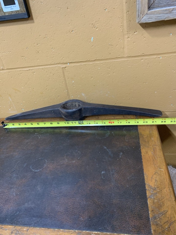 Vintage Pick Axe Head 22inches 6.5 Lbs O Stamp | eBay