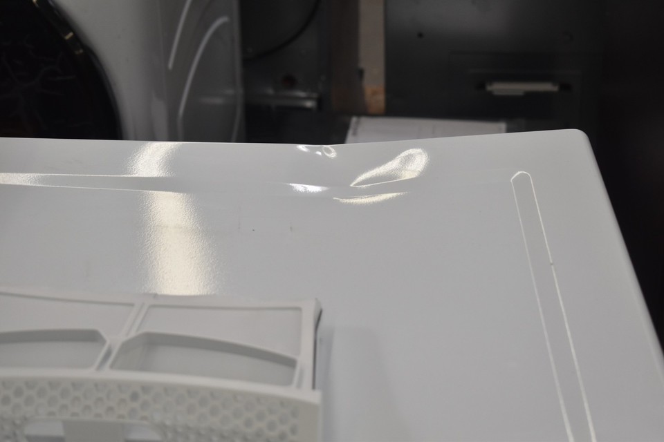 GE GFD14ESSNWW 24" White Front Load Electric Dryer NOB #114117 BP SALE ...