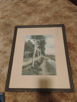 Creek Path Painting Hugo Darnaut | eBay