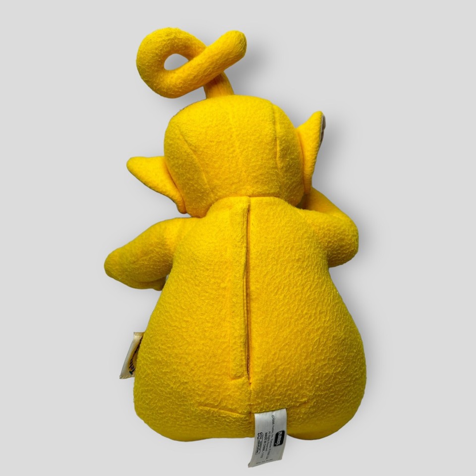Playskool Teletubbies Laa Laa Lala Plush Talking Stuffed Toy Yellow VTG ...