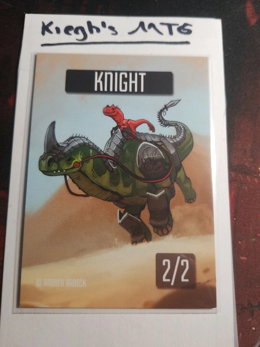 Custom Mtg Knight Token