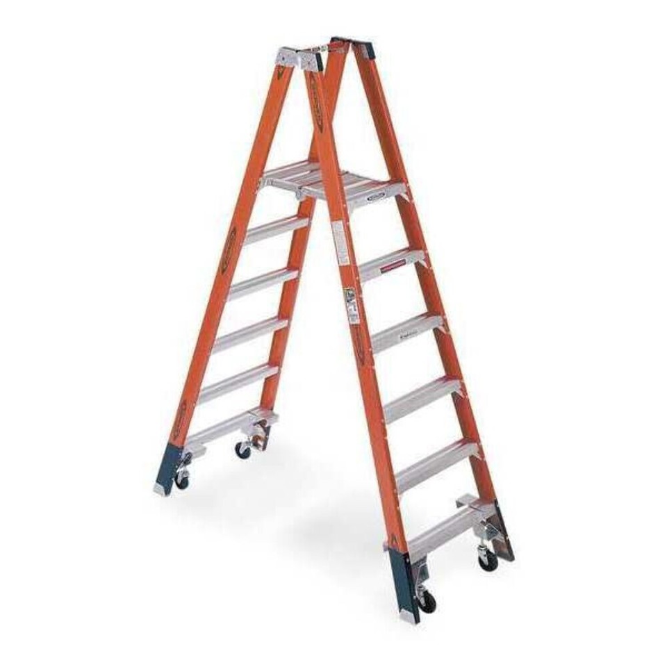 Werner Platform Step Ladder Caster Wheel Kit 40-2HD | eBay