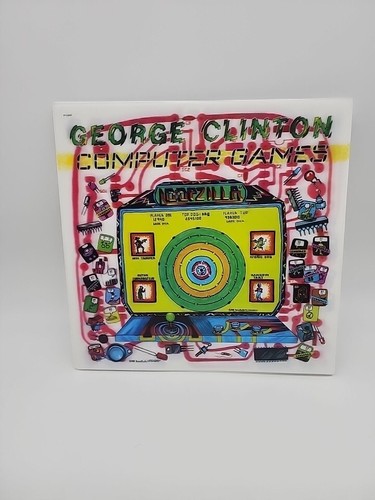 Computer Games by George Clinton Reissue 3D Lenticular Sleeve vinyl lp ...