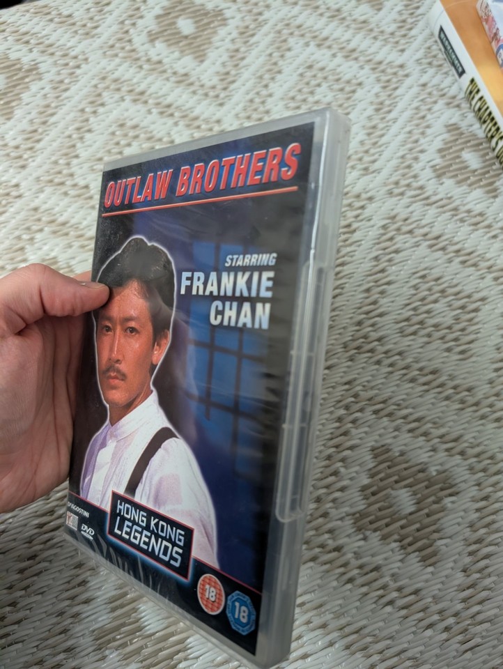New - The Outlaw Brothers - Hong Kong Legends HKL DVD R2 - Frankie Chan ...