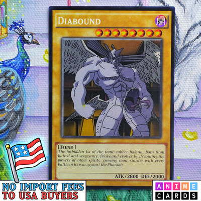 Diabound ANIME EFFECT HOLO card | eBay