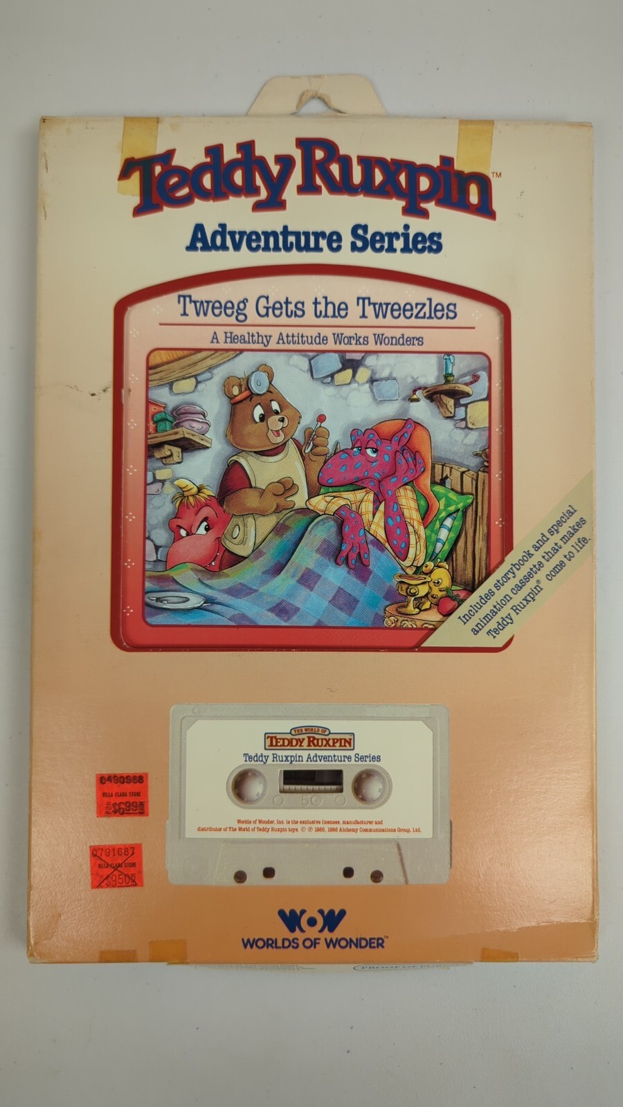 NIB VTG 1985 Teddy Ruxpin Adventure Series: Tweeg Gets the Tweezles ...