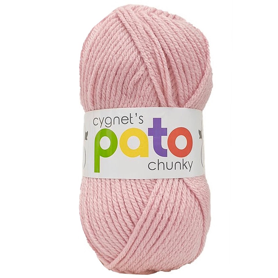 Cygnet Yarn PATO Chunky 100% Acrylic Wool Knitting Crochet 100g Ball ...