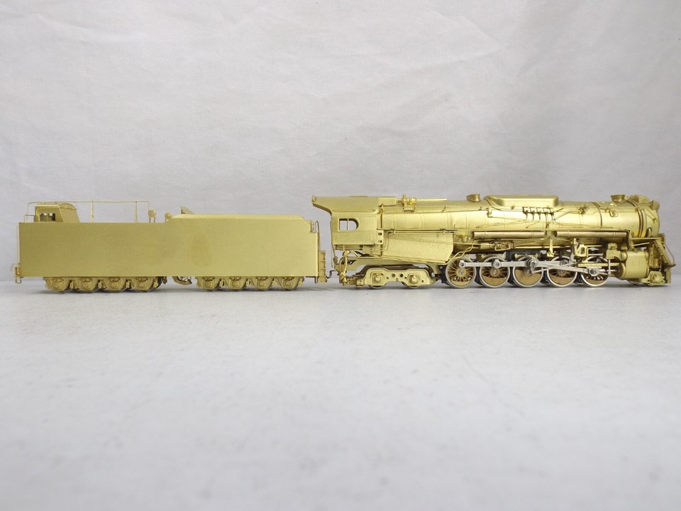 HO Sunset Models brass Pennsylvania RR 2-10-4 J1 steam engine in ...