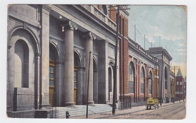 PITTSBURGH PA ENTRANCE TO EXPOSITION HALL BUILDING | eBay
