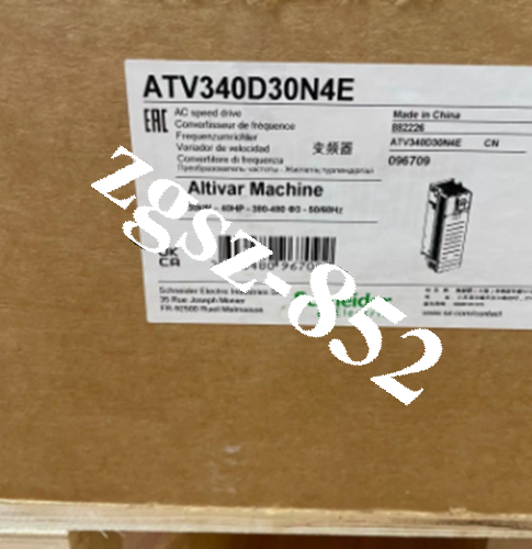 Brand New Fast Shipping FedEx or DHL ATV340D30N4E Ethernet Inverter ...