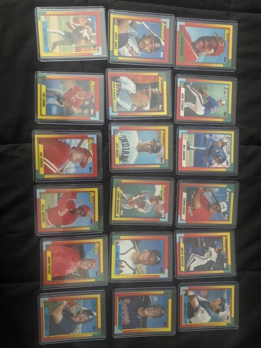 1990 Topps Tiffany Commons Lot All New Top Loaders Cards Mint From ...