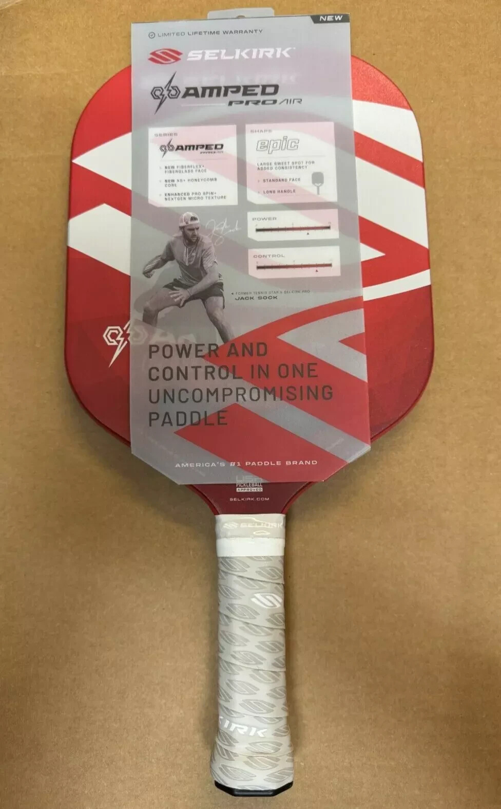 Selkirk AMPED Pro Air Epic RED Pickleball Paddle BRAND NEW | eBay