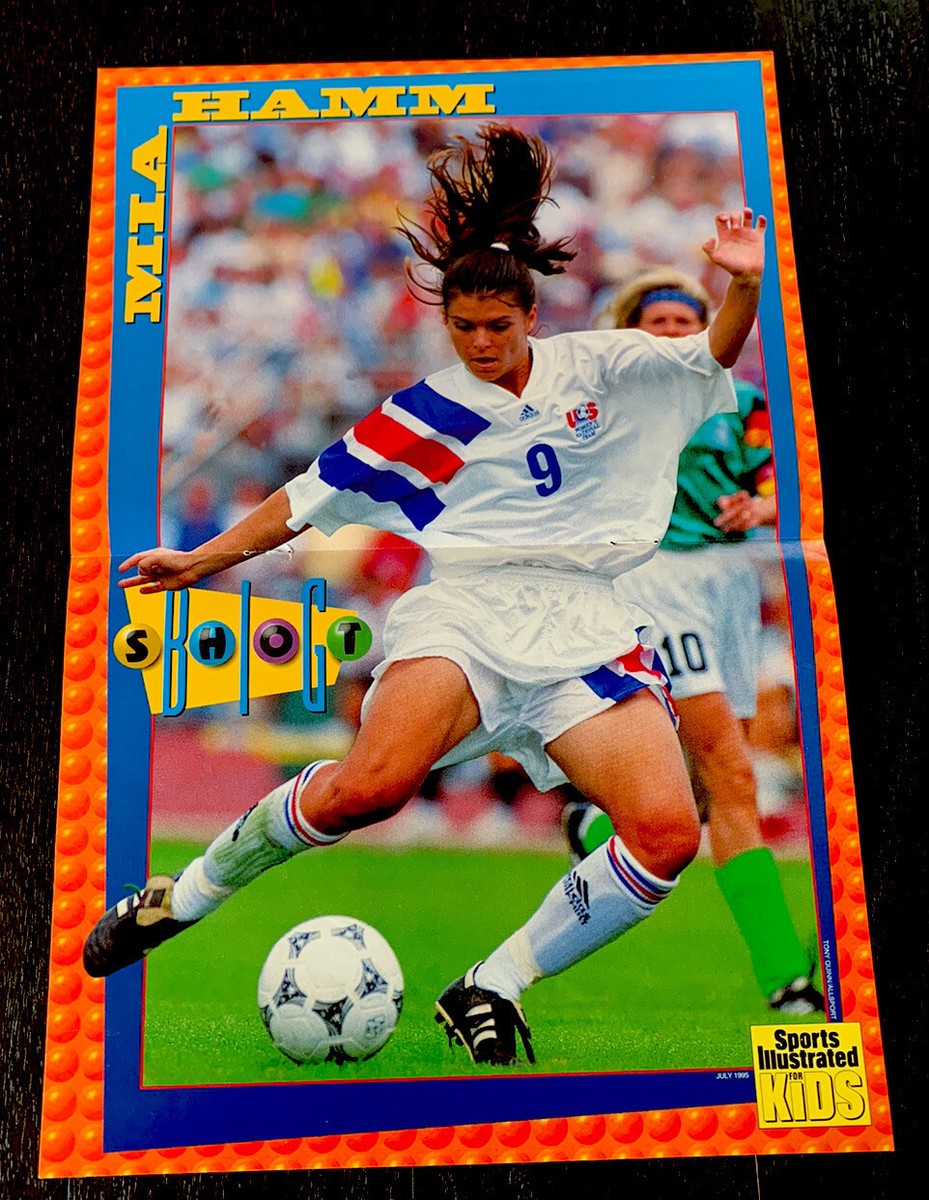 Mia Hamm Soccer Player