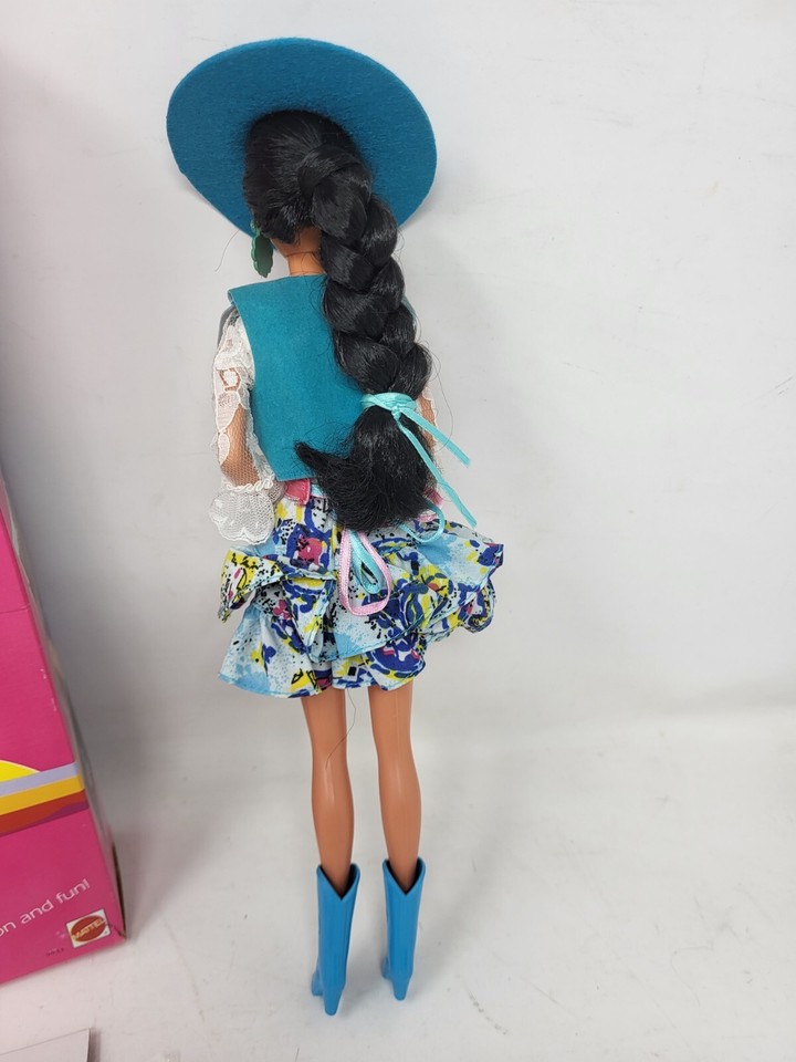 1989 Western Fun Nia Barbie Doll Mattel 9933 | eBay