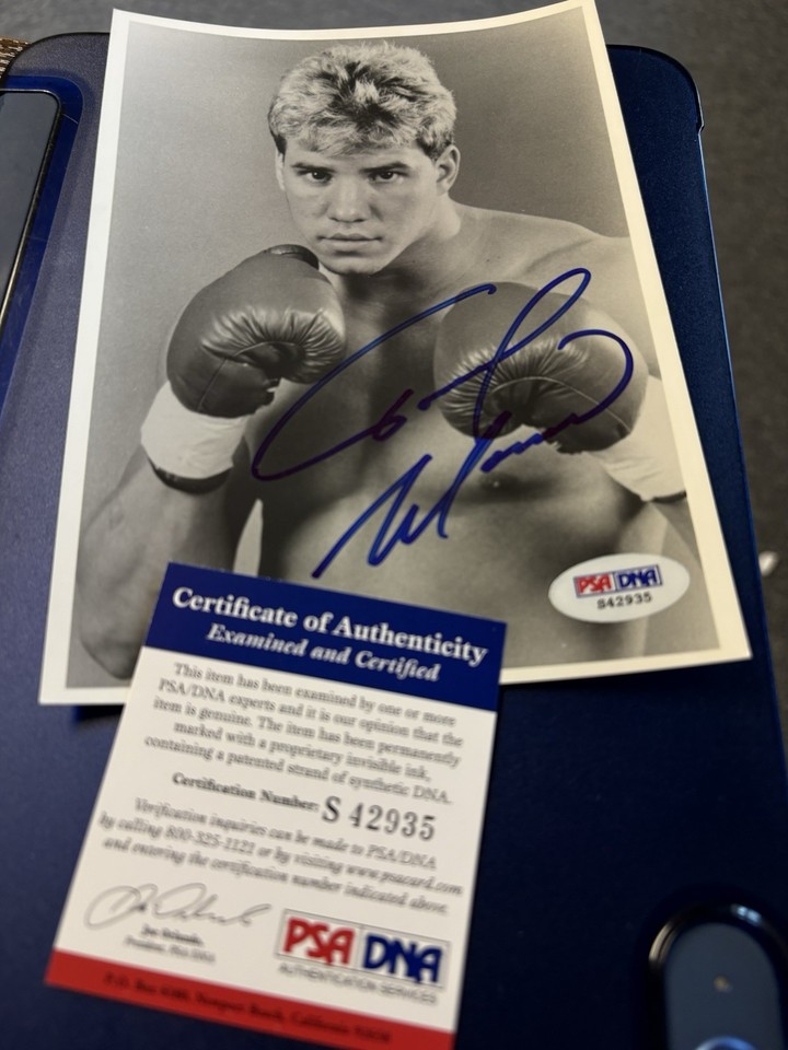 Boxer Tommy Morrison Signed And Autographed Photo PSA DNA Deceased | eBay