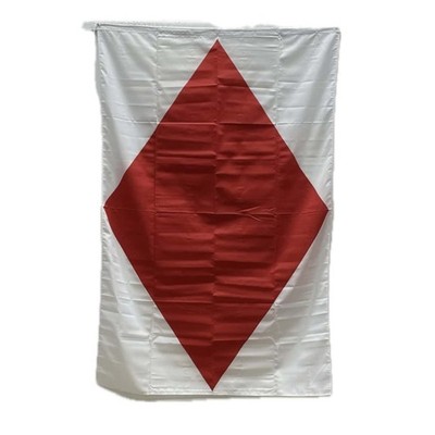 Letter "F" Foxtrot Nautical Signal Flag | eBay