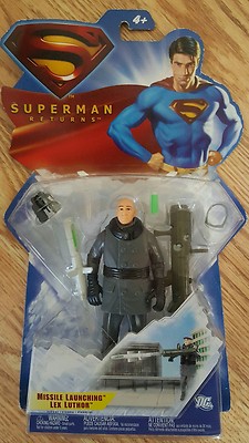 Vintage-SUPERMAN RETURNS-MISSILE LAUNCHING LEX LUTHOR NIP! | eBay