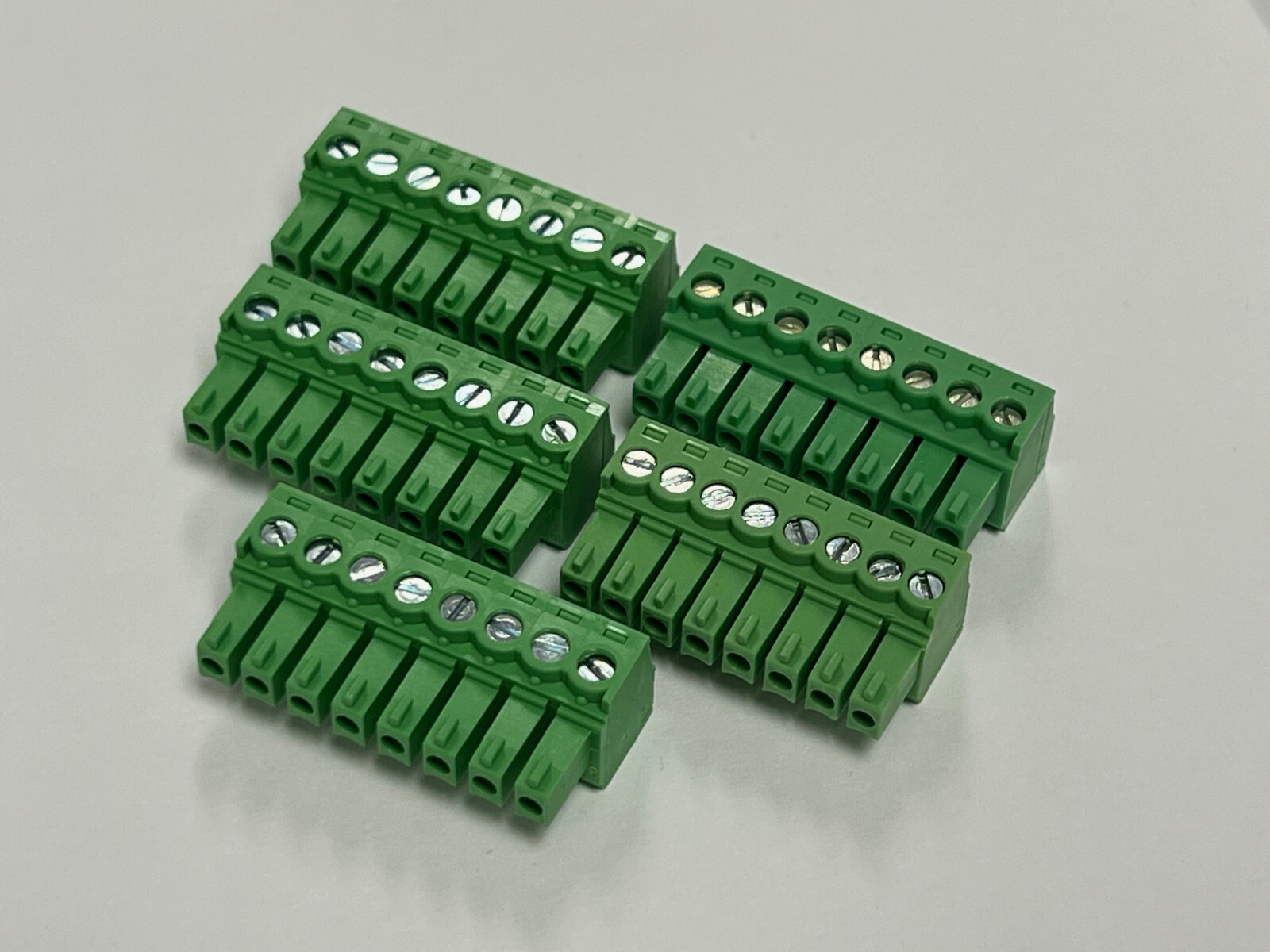 (5) 8 Pin - 3.81mm / Pluggable Screw Connector - Terminal Block ...