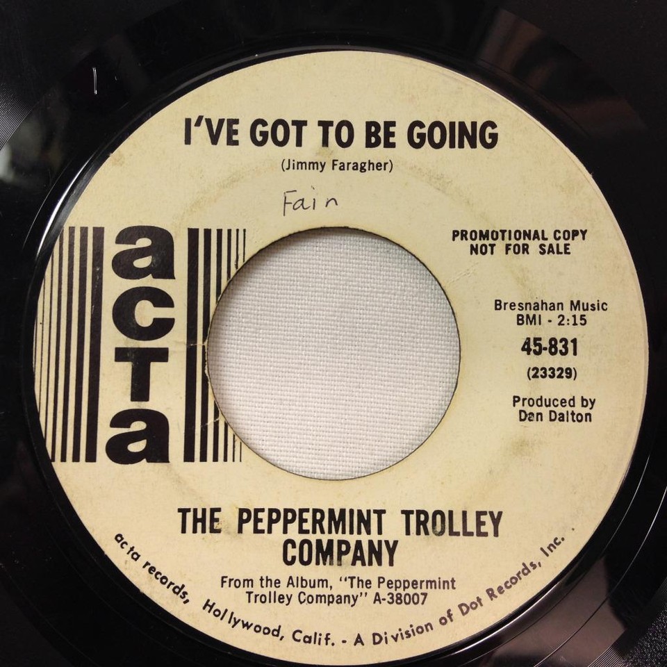 PEPPERMINT TROLLEY COMPANY 45: Beautiful Sun / I've Got To Be Going ...