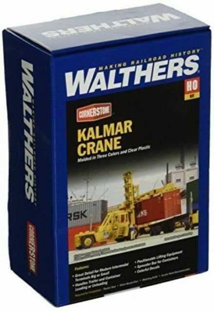 Walthers Cornerstone Series HO Scale Kalmar Container Crane Kit for ...