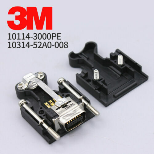 3M original MDR connector 14-pin 10114-3000 10314-52A0-008 servo plug ...