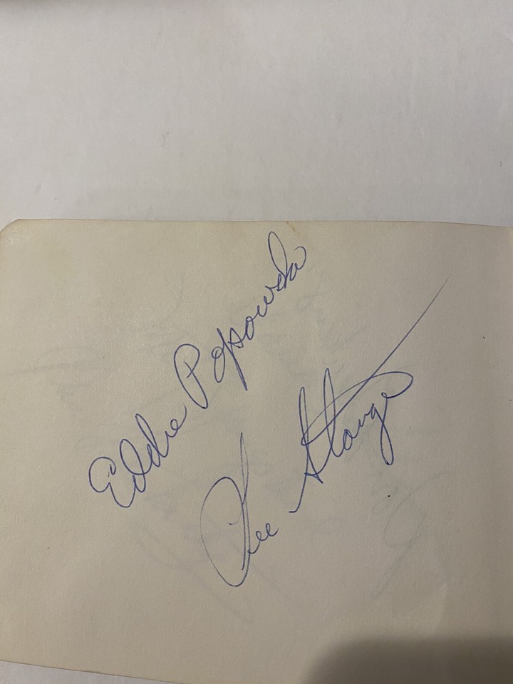 Vintage Baseball Autograph Book with 58 Signatures- Pudge Fisk, Yaz ...