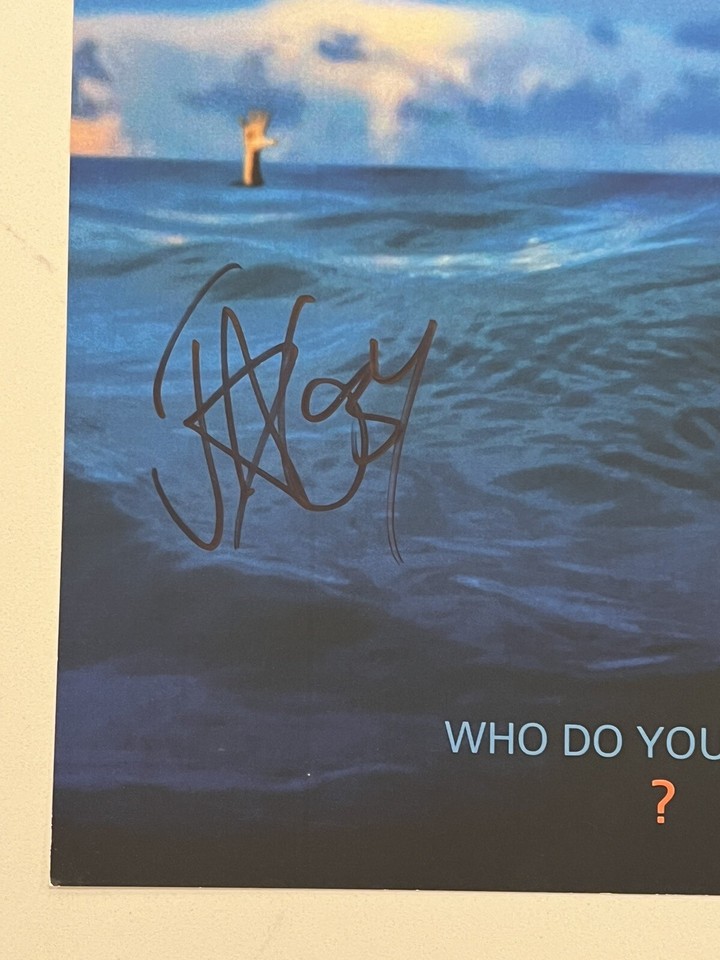 Papa Roach - Who Do You Trust Signed LP Size Card Autographed ️ | eBay