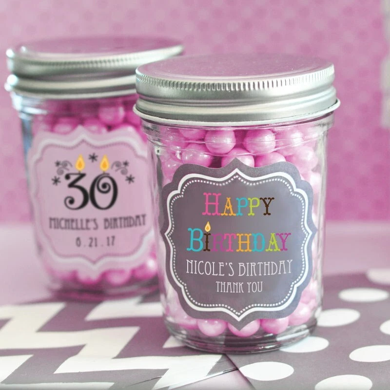 Mason Jar Birthday Invitations