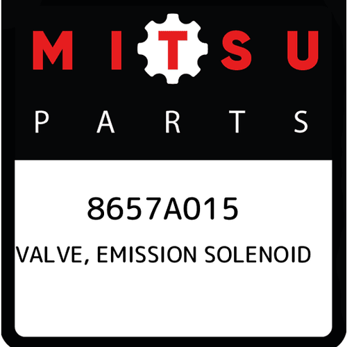 8657A015 Mitsubishi Valve, emission solenoid 8657A015, New Genuine OEM ...