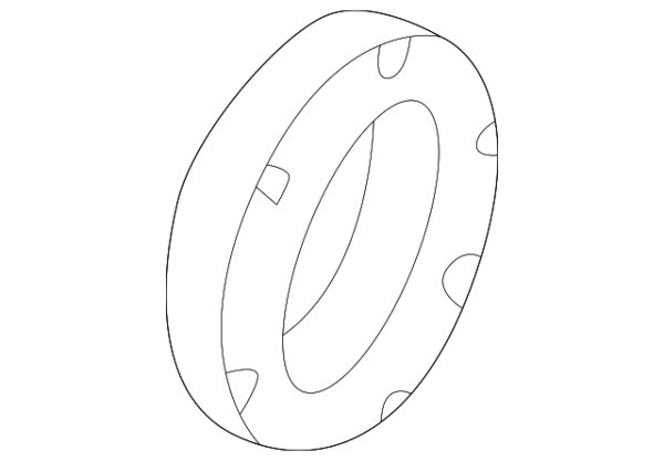 4026292G00 Nissan Nut-lock, front wheel bearing 4026292G00, New Genuine ...