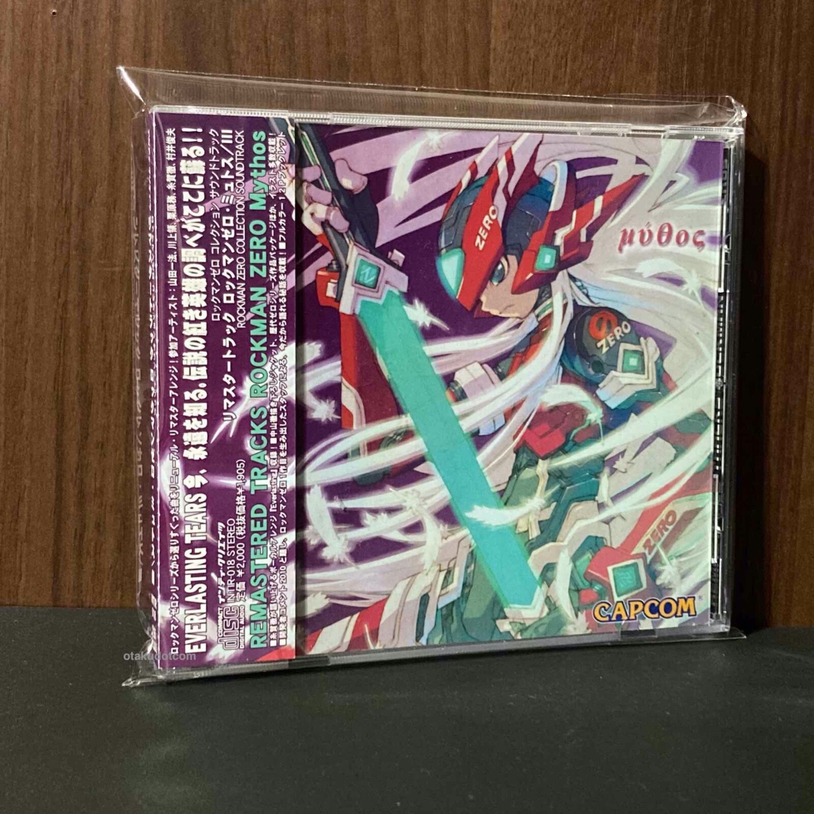 REMASTERED TRACKS ROCKMAN ZERO MYTHOS GAME MUSIC CD MEGA MAN IMPORT VGC ...