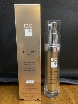 IDC+ Dermo Brightening Anti-aging Serum Cream ULTIME WHITE w/ Regen 16 ...