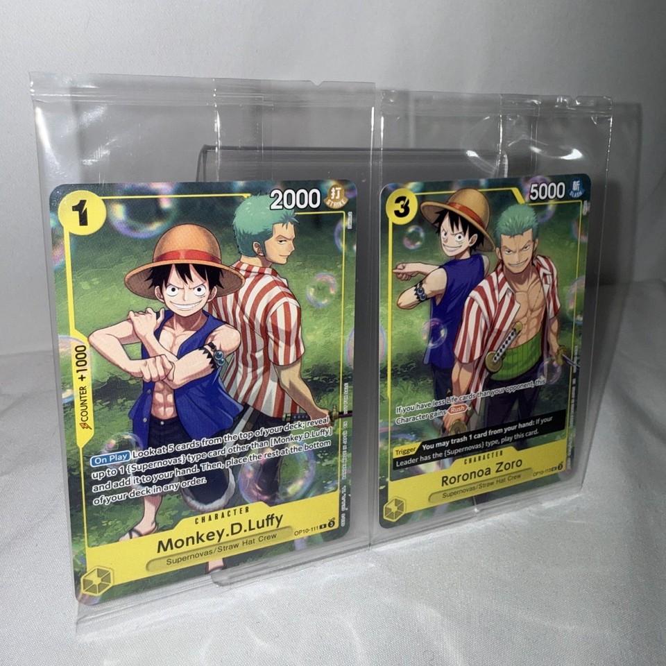 One Piece TCG Zoro & Luffy Learn Together Deck Set Sail Event Sealed US ...