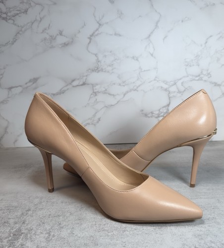 Coach Signature Beige Wiley Leather Pump Heel Size 11 $228 Retail New ...