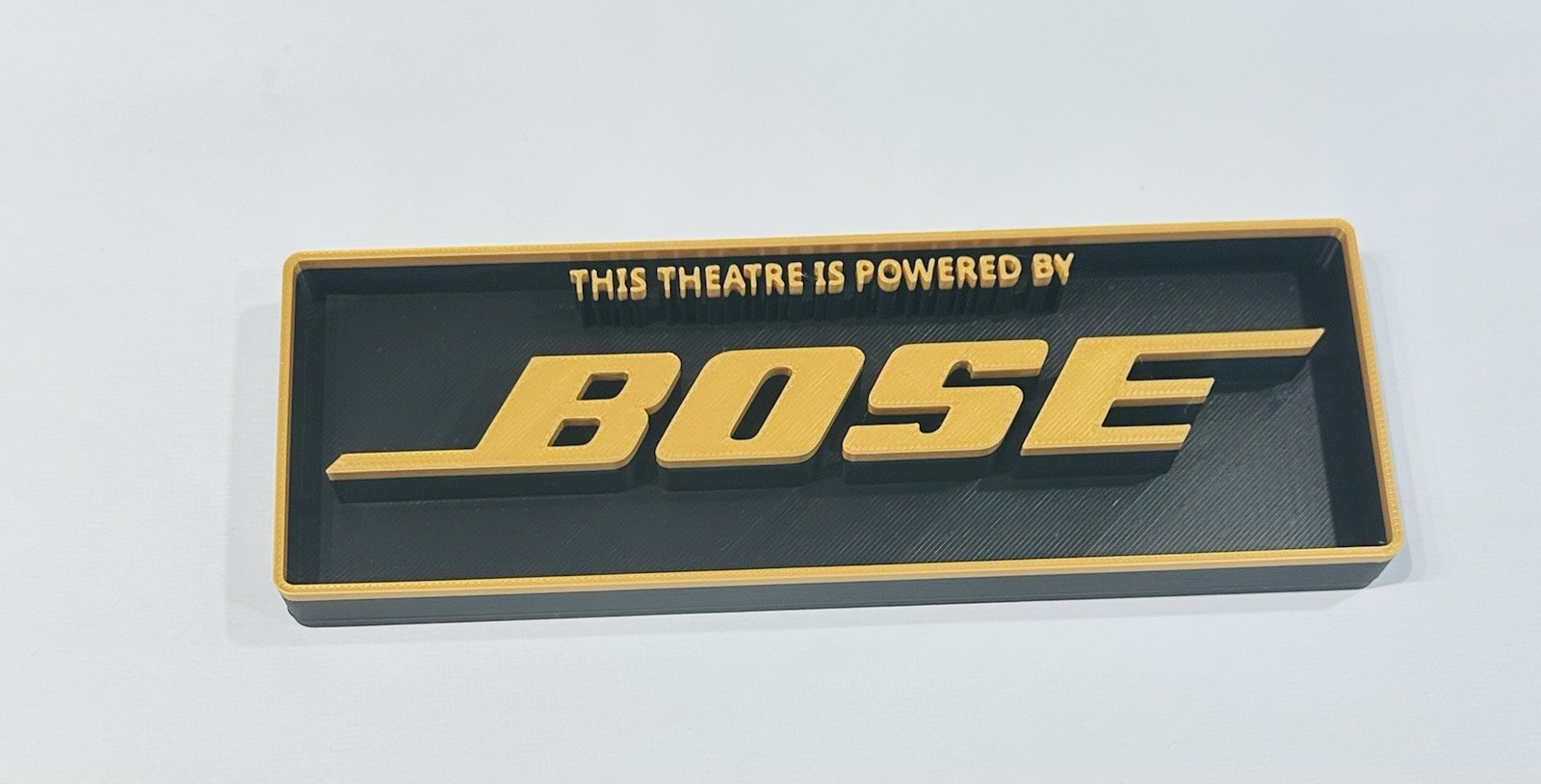 Decorative Bose BOSE logo Sign Display theatre Cinema small 17.5cm ...