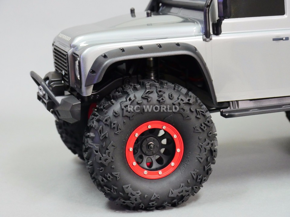 2.2 Truck Rims Wheels Rock CRAWLER Beadlock Wheels -Set Of 4- BLUE | eBay